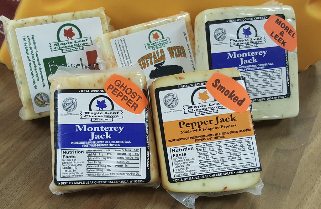 Monterey Jack (Plain and Flavored) – Maple Leaf Cheese Store