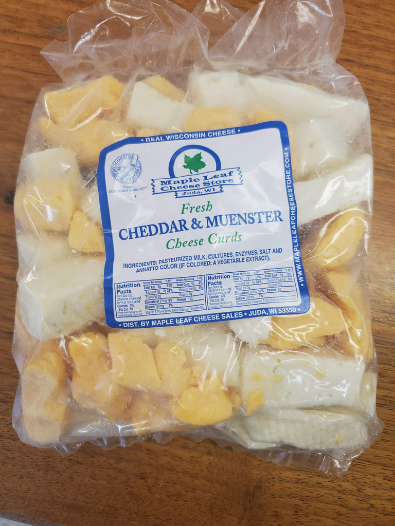 Cheese Curds, plain and flavored 16oz – Maple Leaf Cheese Store